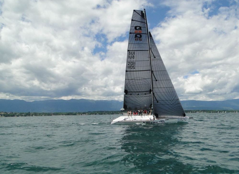 Monocasco / de regata / con popa abierta / con foil - Q28 - Quant Boats