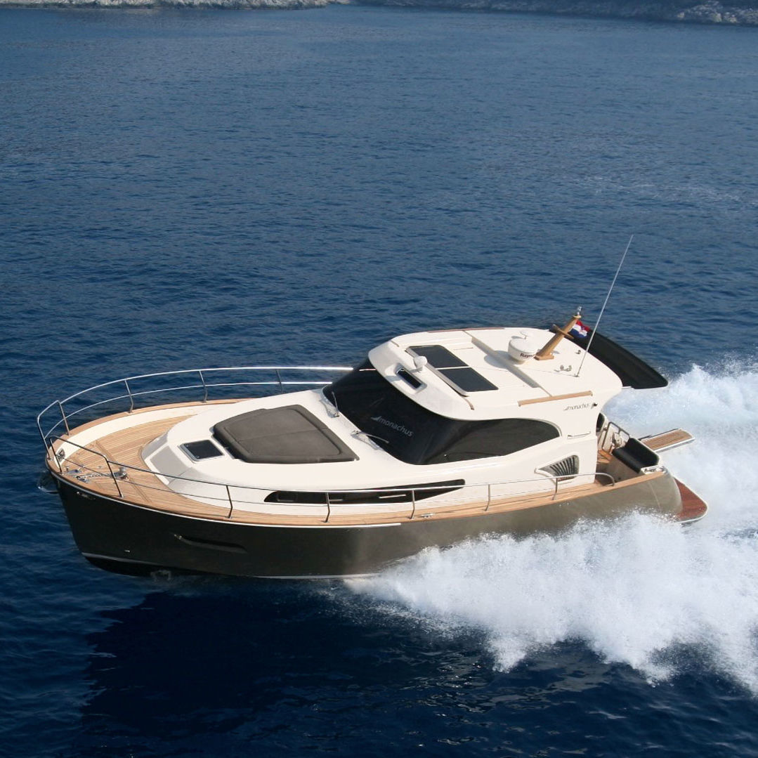 Barco cabinado intraborda - Pharos 43 - Monachus Yachts - bimotor / con ...