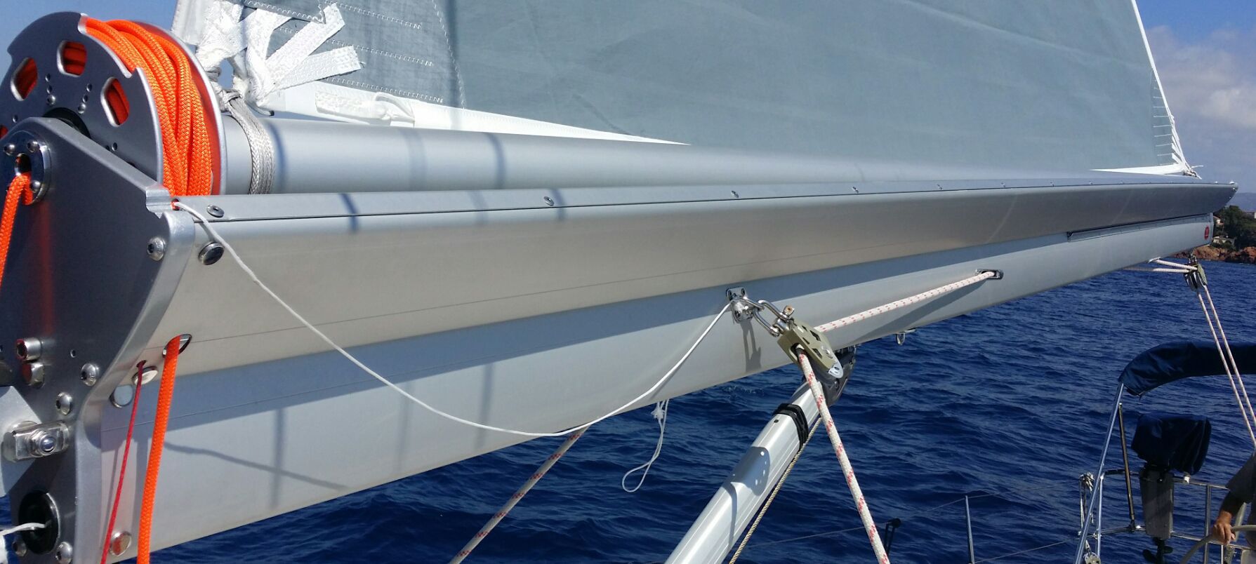 Botavara para velero - Petitjean Composites - para vela ligera / para ...