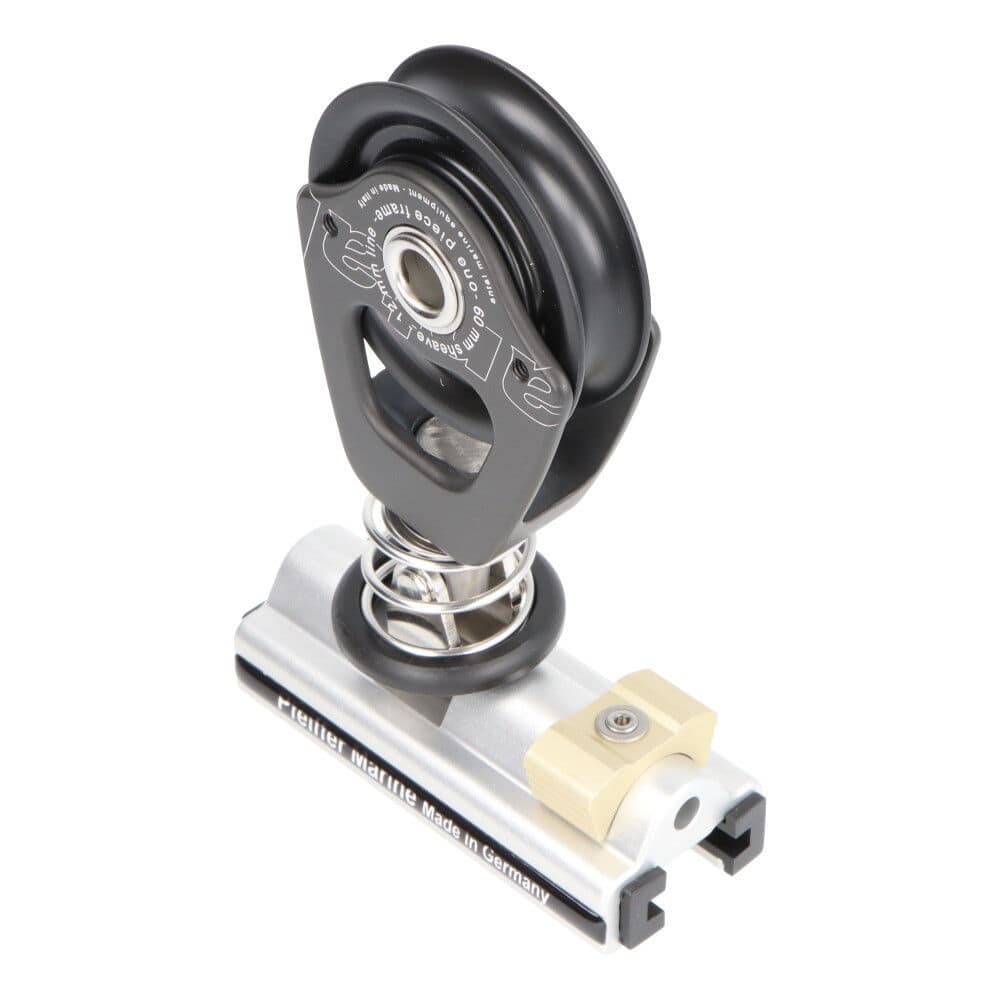 Carro de escota de génovas - 7431001 - Pfeiffer Marine GmbH - con polea