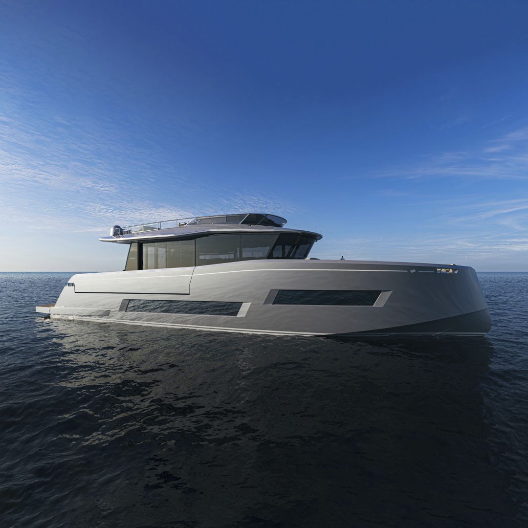 Yate a motor de crucero - E72 - Pardo Yachts - con fly / con 3 camarotes