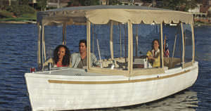 Bote eléctrico - 18LSR - ElectraCraft - de madera / clásico