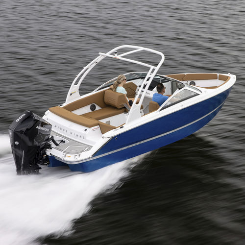 Runabout fueraborda - H1 OB - Four Winns - con doble consola / bow ...