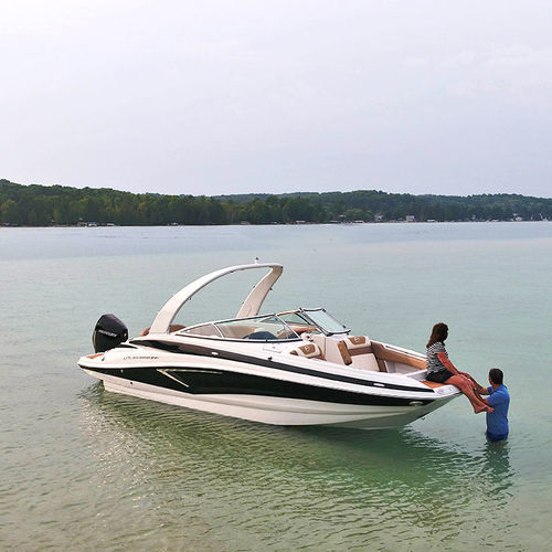 Runabout fueraborda - E255 XS - Crownline - con doble consola / bow ...