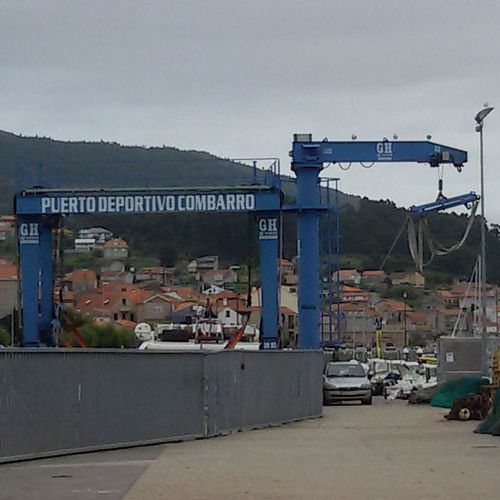 Grúa portuaria - GH Cranes & Components - de brazo articulado / pluma ...