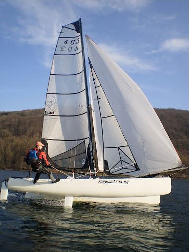 Vela mayor - GVF1810000 - Forward Sailing - para multicasco deportivo ...