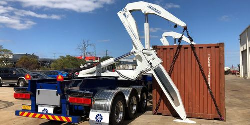 Remolque portacontenedores - SB363 series - Steelbro - para terminal ...