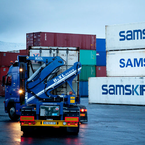 Remolque de manipulación - SPEEDLOADER - Boxloader - portacontenedores ...