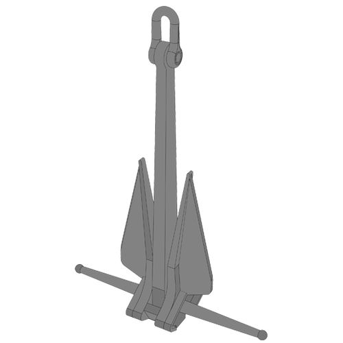 Ancla de tipo HHP - Damen Anchor & Chain Factory (AKF) - de tipo ...