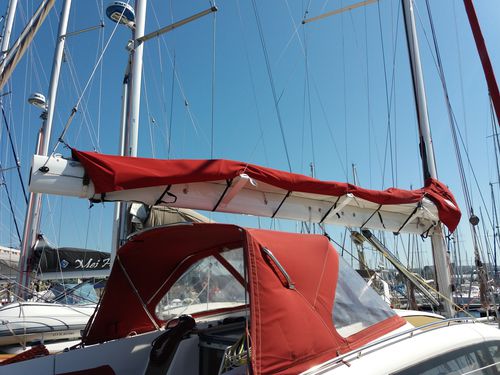Botavara para velero - Boom with fixed carbon wings for lazy jack ...