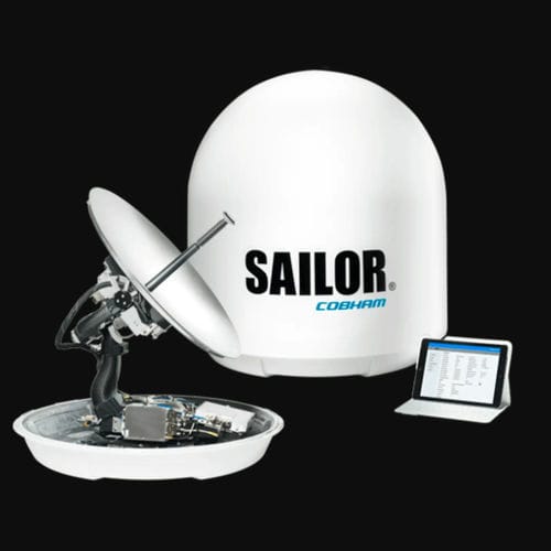 Antena satélite - SAILOR 600 VSAT Ka - Cobham - VSAT / Satcom / de ...