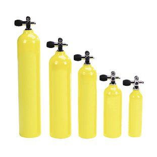 Botella de buceo oxígeno - PONY CYLINDERS - AX - Genesis - de aluminio